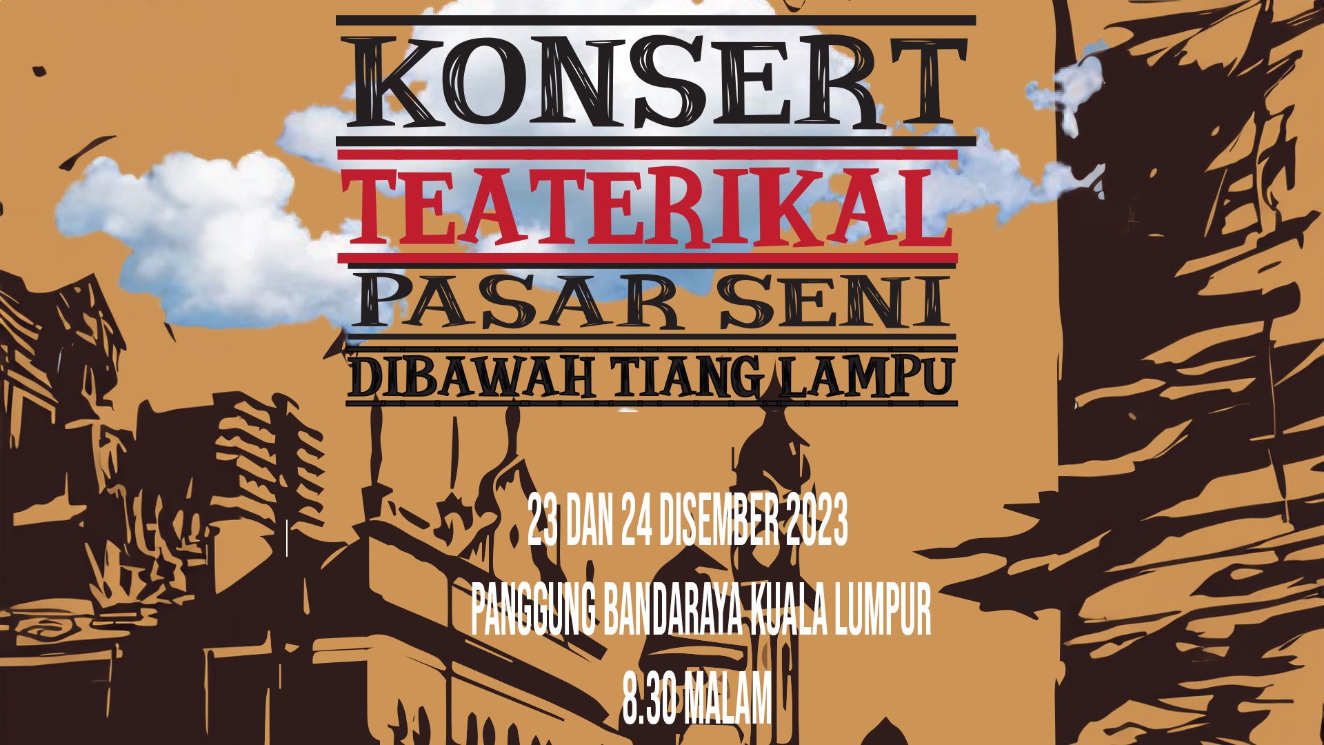 Konsert Teaterikal Pasar Seni Di Bawah Tiang Lampu - ArtsFAS