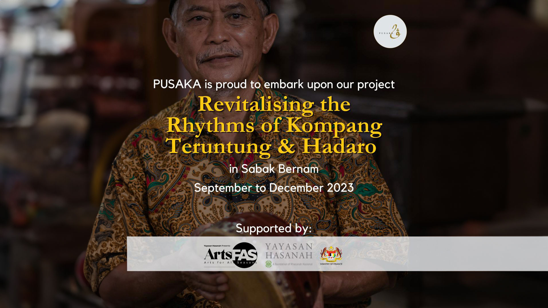 Revitalising the Rhythms of Kompang Teruntung and Hadaro in Sabak ...