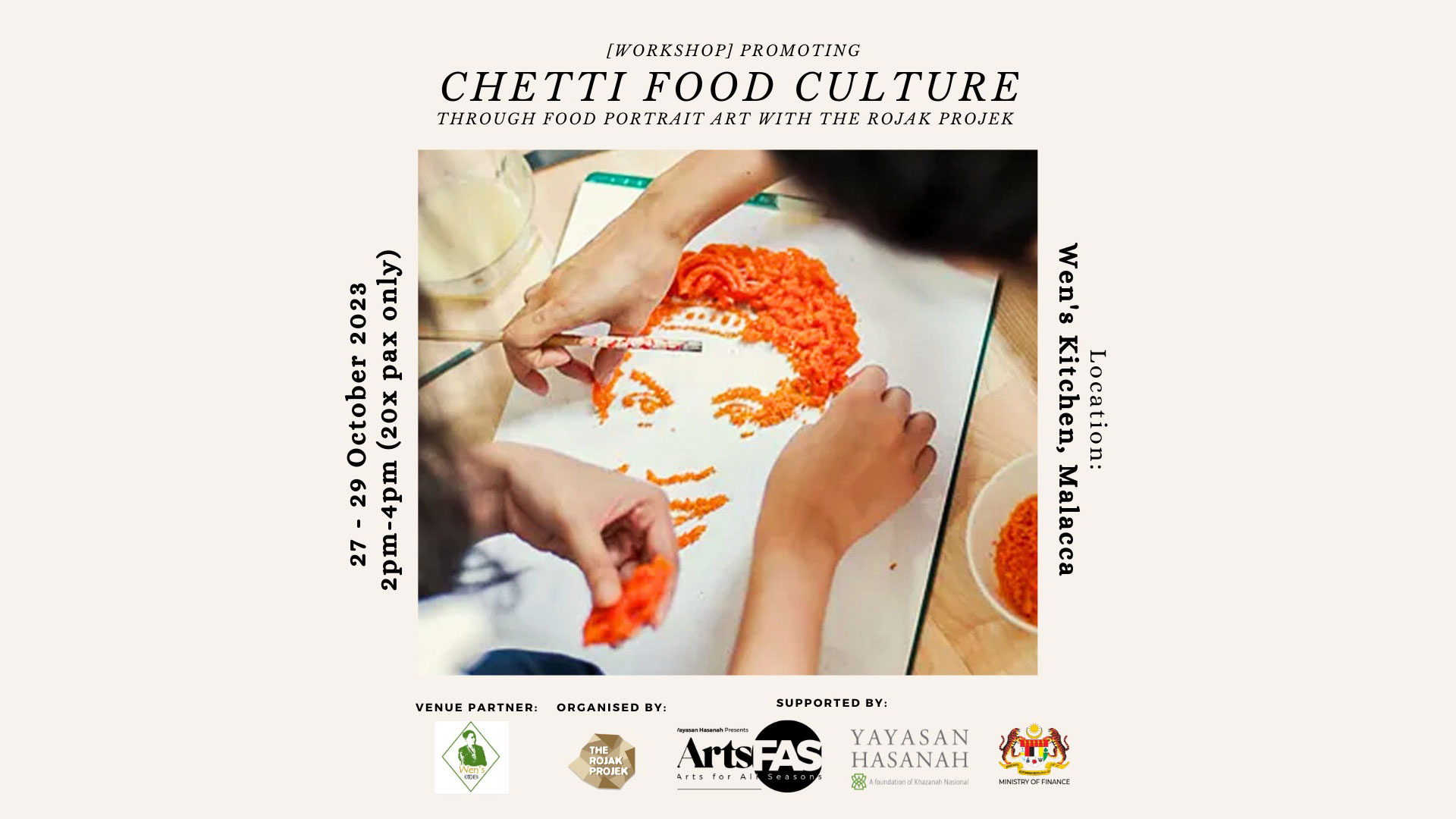 Promoting Chetti Food Culture Through Food Portrait Art - ArtsFAS